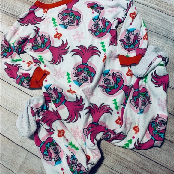 Disney | Pajamas | Disneys Trolls Poppy Fleece Pajamas | Poshmark